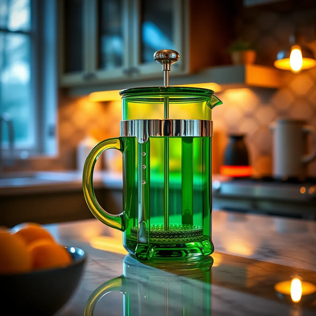 Discovering Colored Glass French Presses for Coffee Lovers