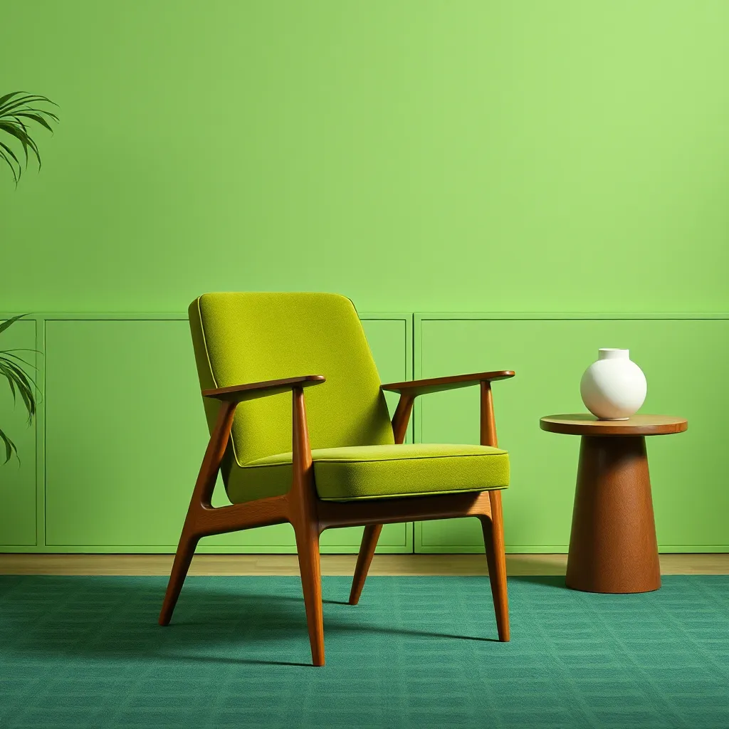 The Green MCM Chair: A Deep Dive into Design
