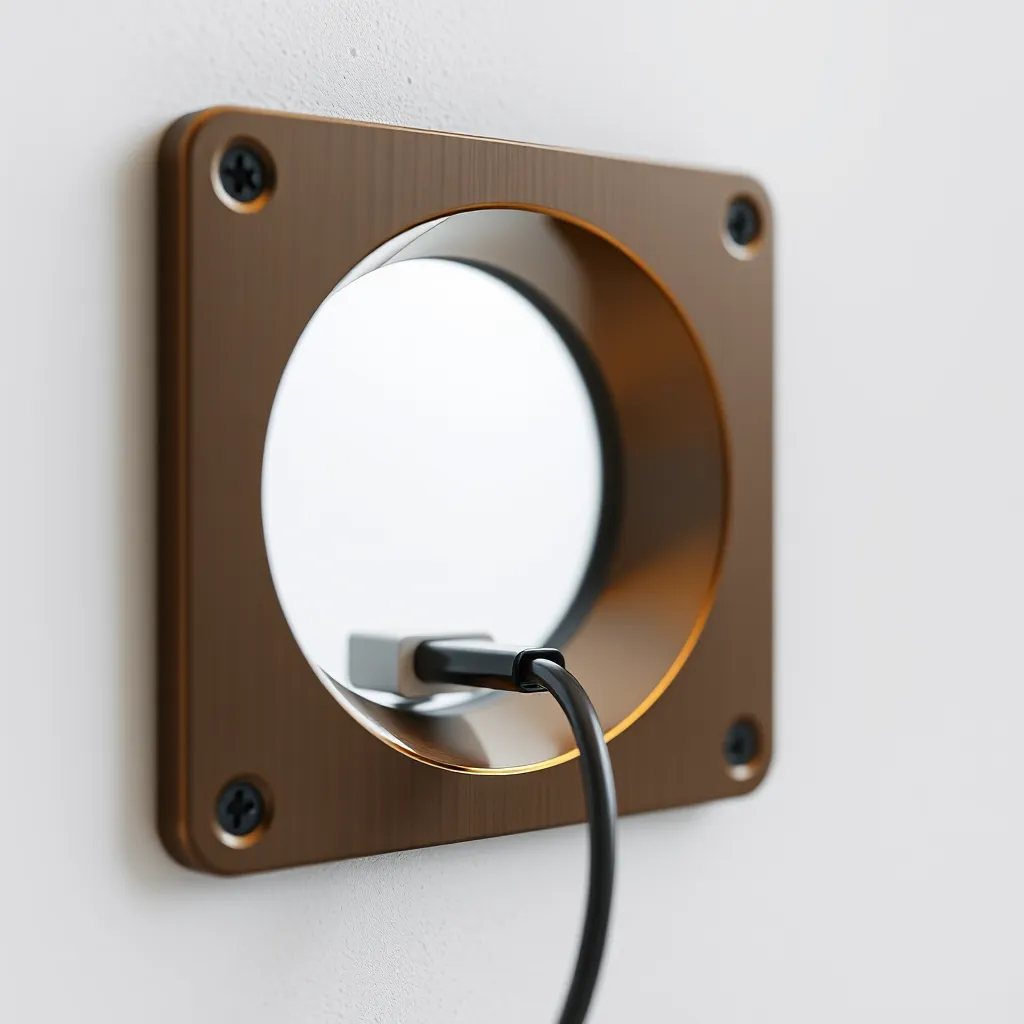 Wall Hole Covers for Wires: Design and Functionality